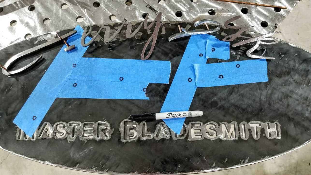 A Classy Sign for a Classy Guy - Texas Metal Works