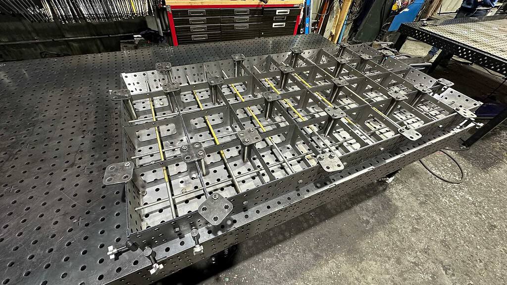 Welding Table – 40″ x 80″ Fully Fabricated Weld Tables • Texas Metal Works