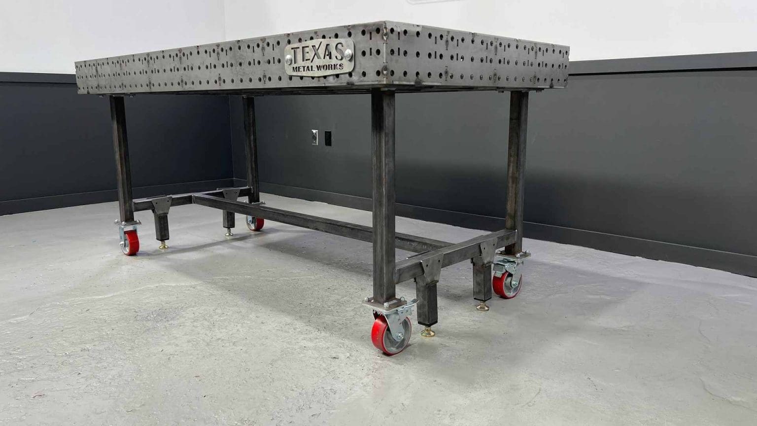 Welding Table – 40″ x 80″ Fully Fabricated Weld Tables • Texas Metal Works