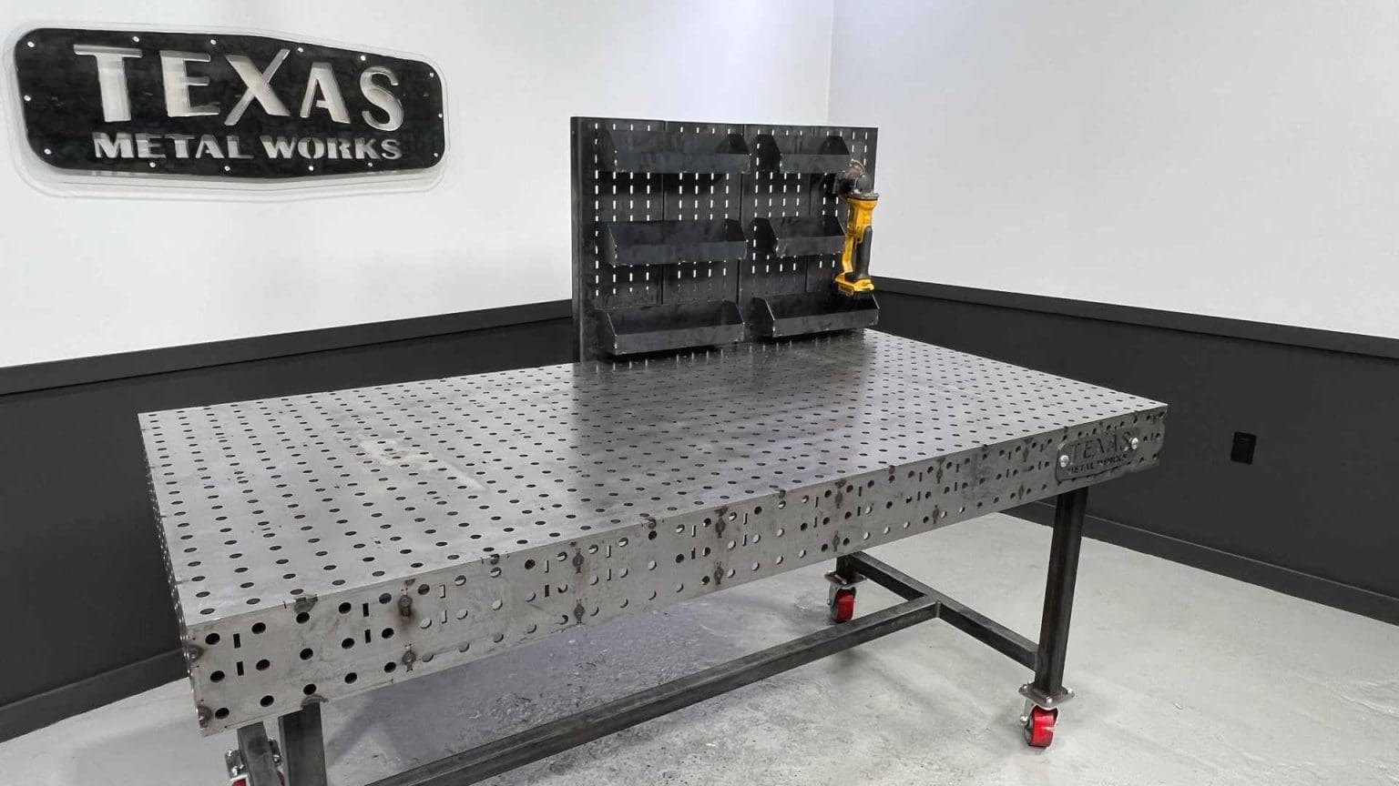 Welding Table – 40″ x 80″ Fully Fabricated Weld Tables • Texas Metal Works