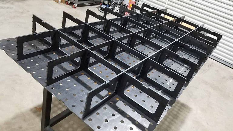 Welding Table – 50″ x 50″ Fully Fabricated Weld Tables - Texas Metal Works