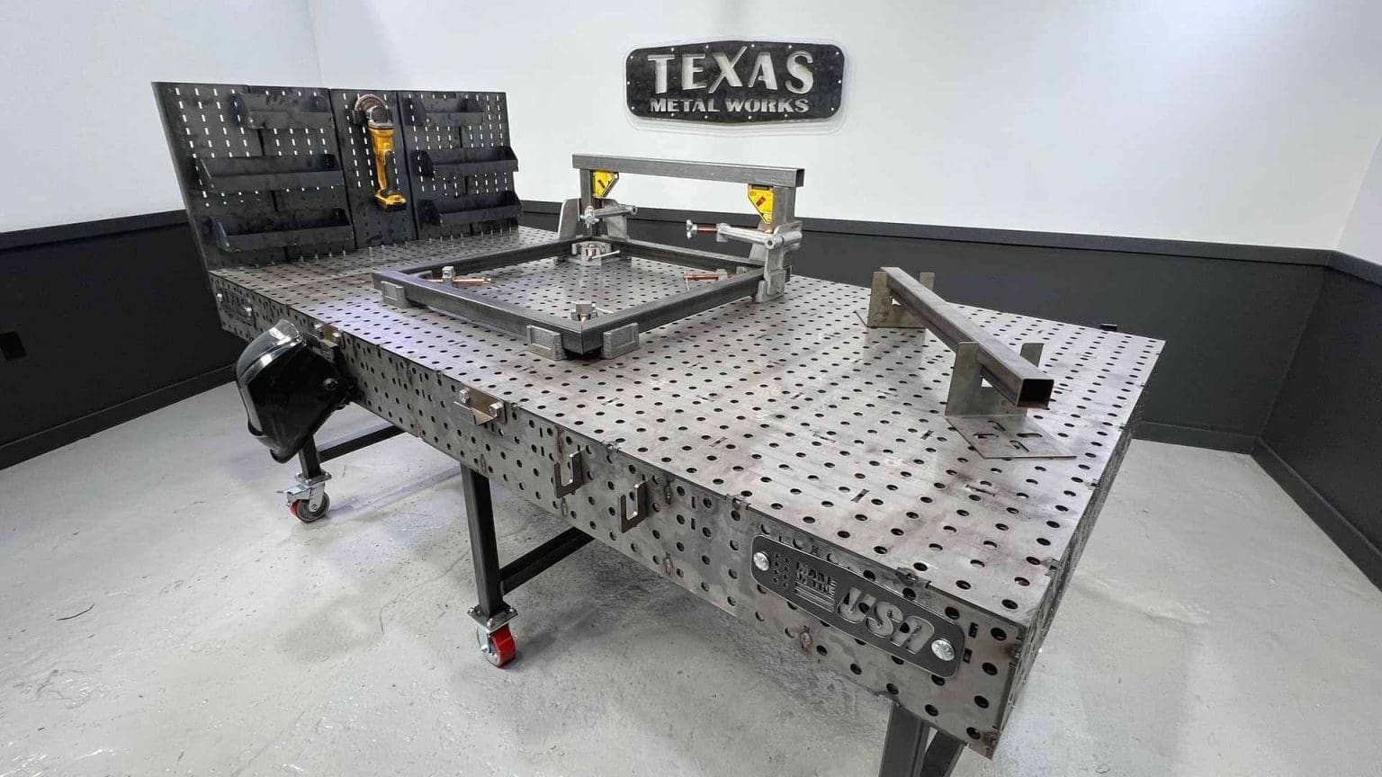 Welding Table – 50″ x 100″ (4’x8′) Fully Fabricated Weld Tables • Texas ...