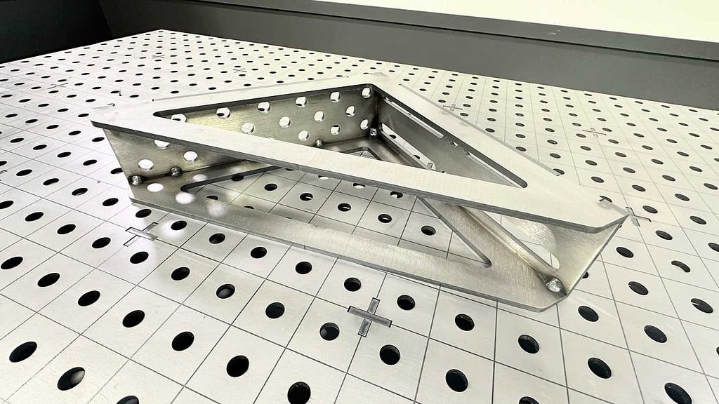 Welding Table Fab Square - 14″ x 14″ x 4″ • Texas Metal Works