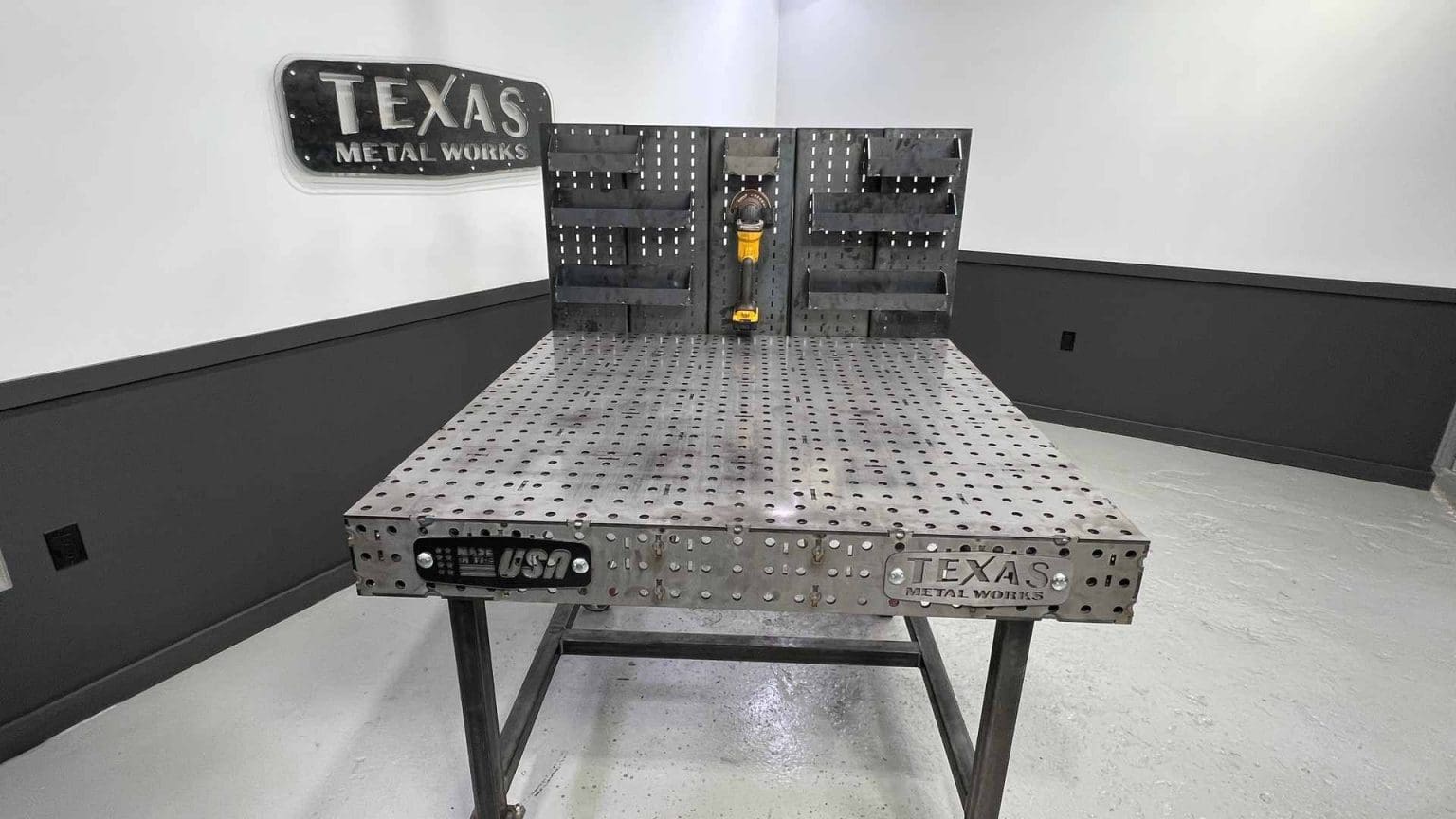 Welding Table – 50″ x 50″ Fully Fabricated Weld Tables • Texas Metal Works