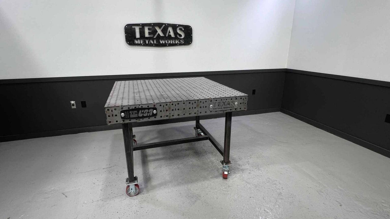 Welding Table – 50″ x 50″ Fully Fabricated Weld Tables • Texas Metal Works