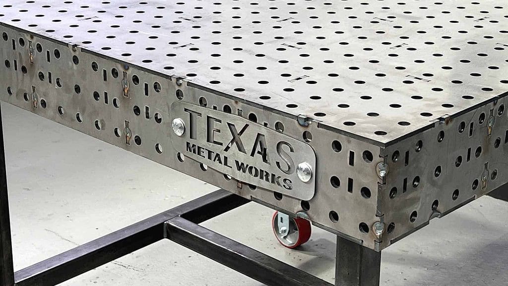 Welding Table – 50″ x 50″ Fully Fabricated Weld Tables - Texas Metal Works