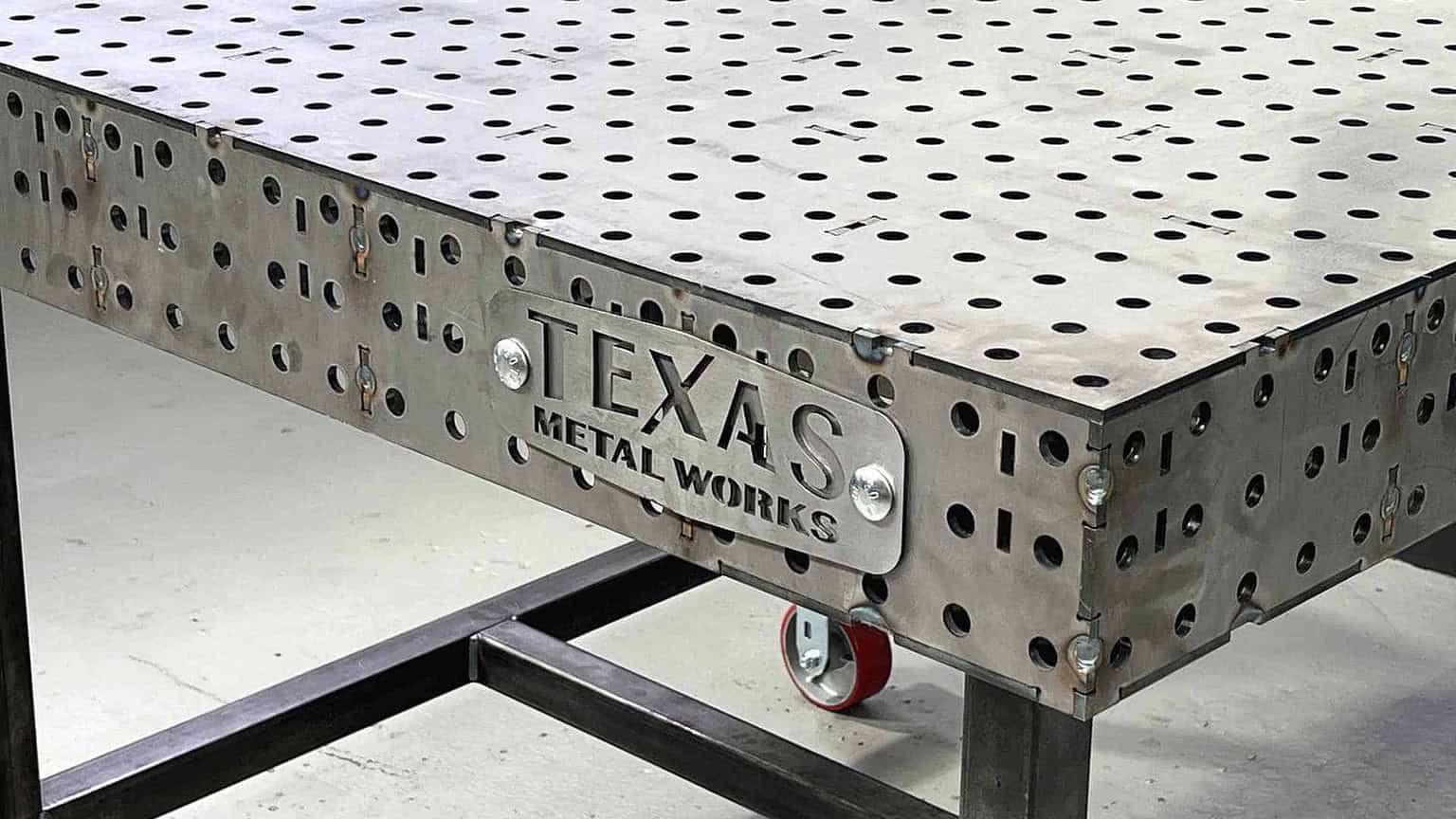 Welding Table – 50″ x 50″ Fully Fabricated Weld Tables - Texas Metal Works