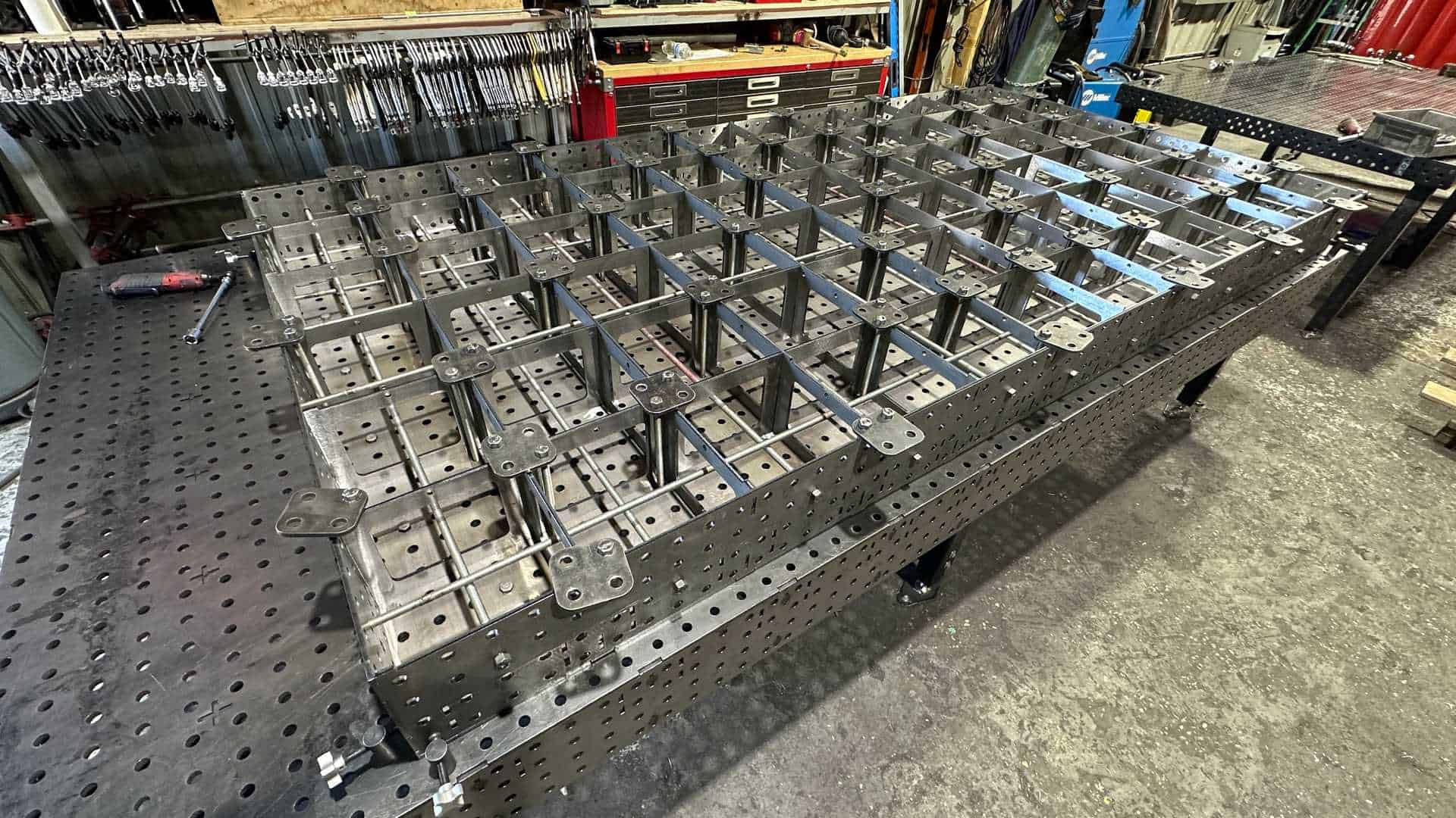 Welding Table – 60″ x 120″ (5’x10′) Fully Fabricated Weld Tables ...