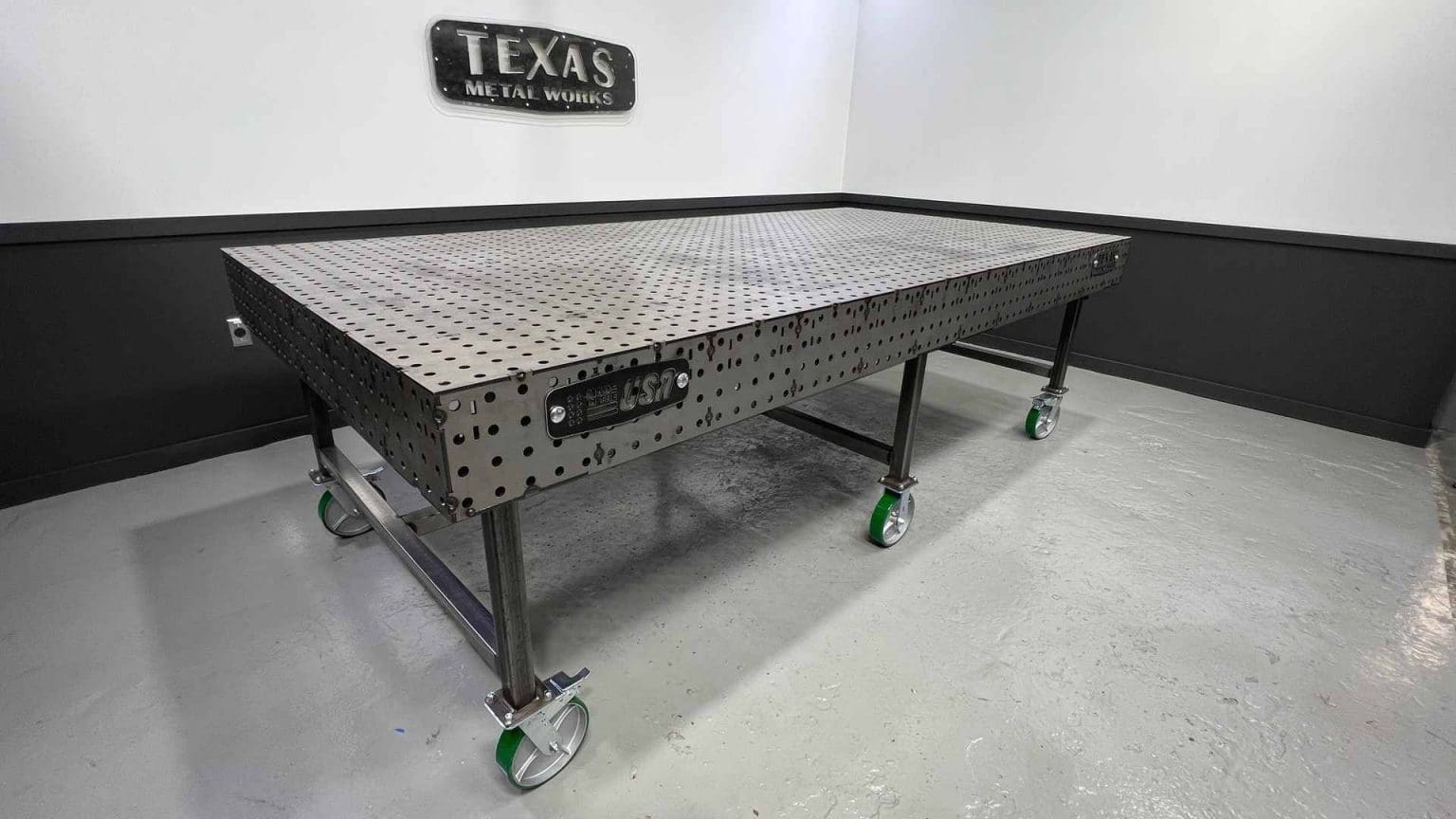Welding Table – 60″ x 100″ (5’x8′) Fully Fabricated Weld Tables • Texas ...