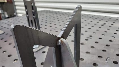 Welding Table Axle Stand for Fab Tables • Texas Metal Works