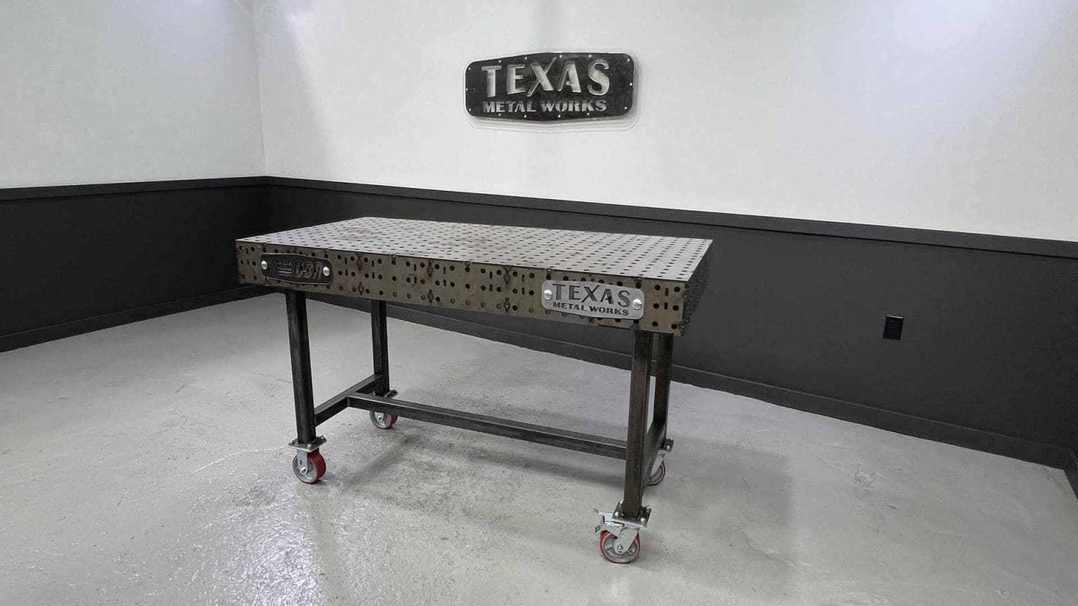 Welding Table – 40″ x 80″ Fully Fabricated Weld Tables • Texas Metal Works