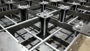 Welding Table - 40" x 80" Fully Fabricated Weld Tables - Texas Metal Works