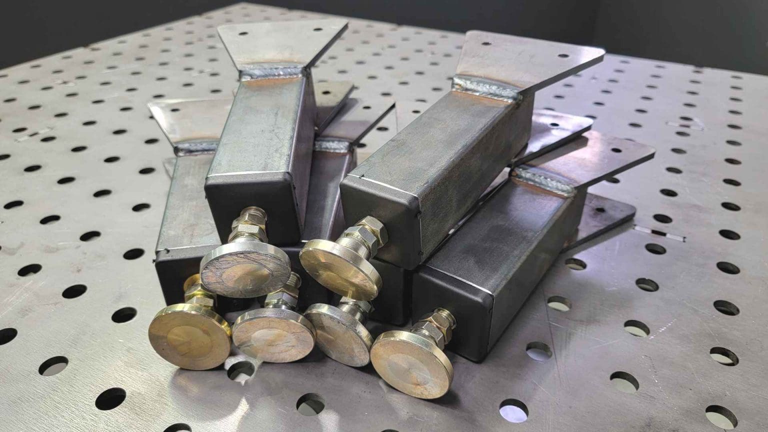 Self-Leveling Feet (6 Pack for 5″ Casters) • Texas Metal Works