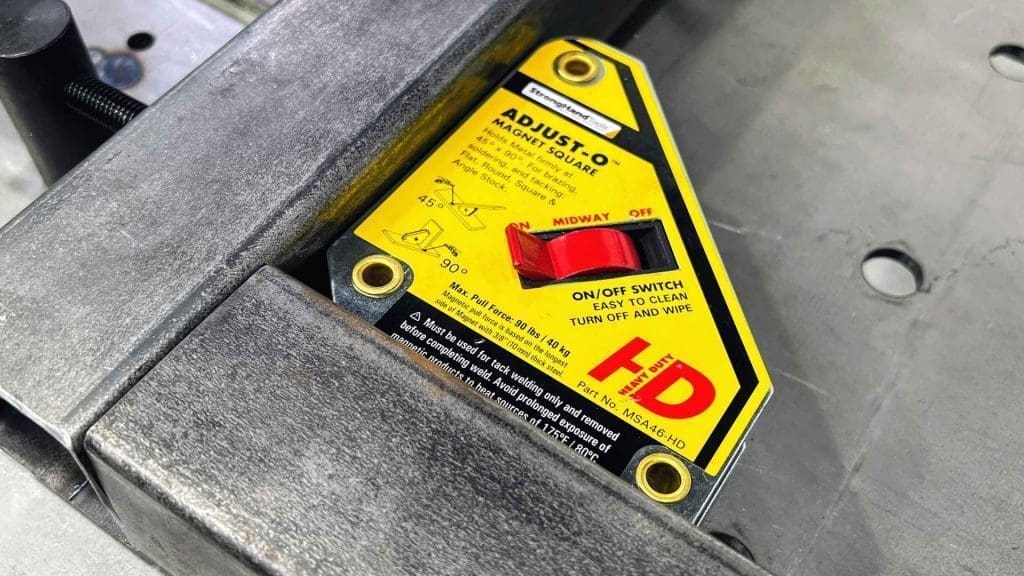Welding Table Axle Stand for Fab Tables - Texas Metal Works