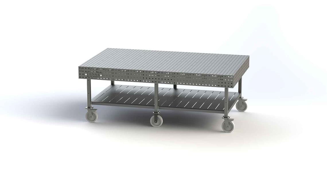 Welding Table – 60″ x 100″ (5'x8') Fully Fabricated Weld Tables - Texas ...
