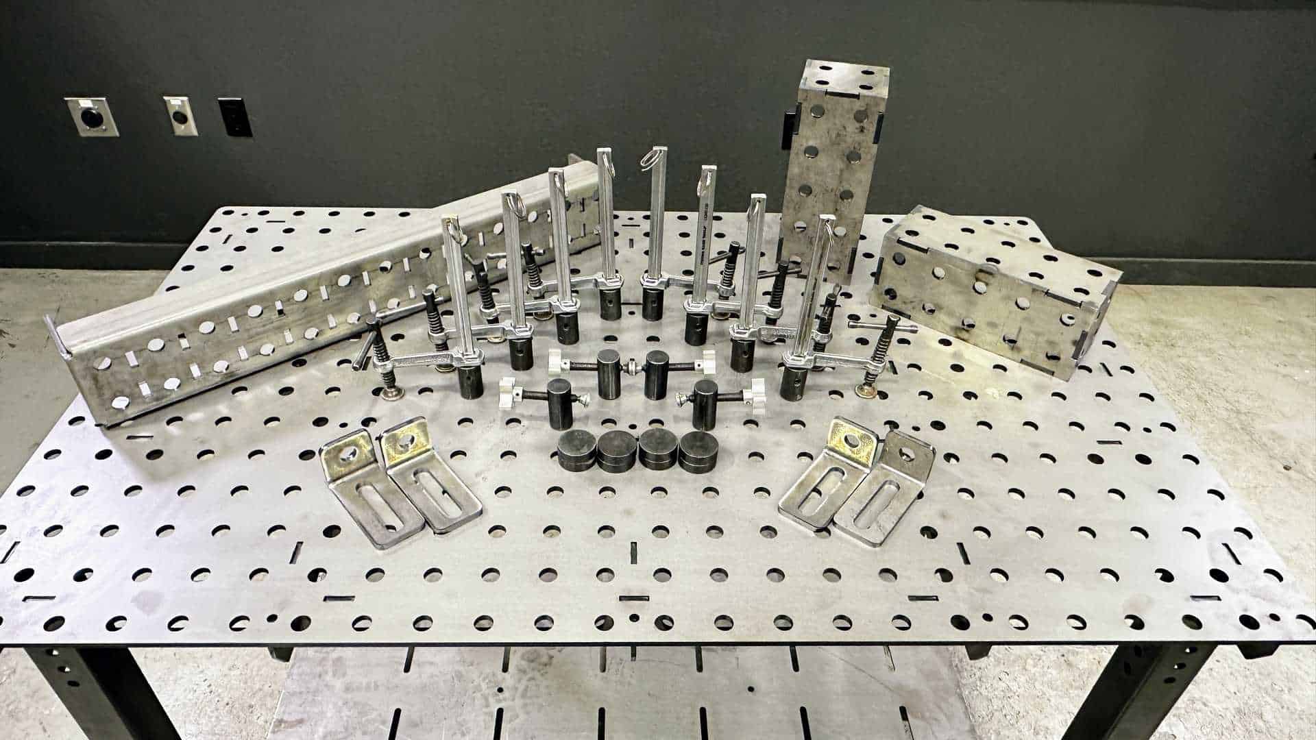 30" x 48" Welding Table DIY Kit Fully Assembled! (Version 3 - 1/4" Top)