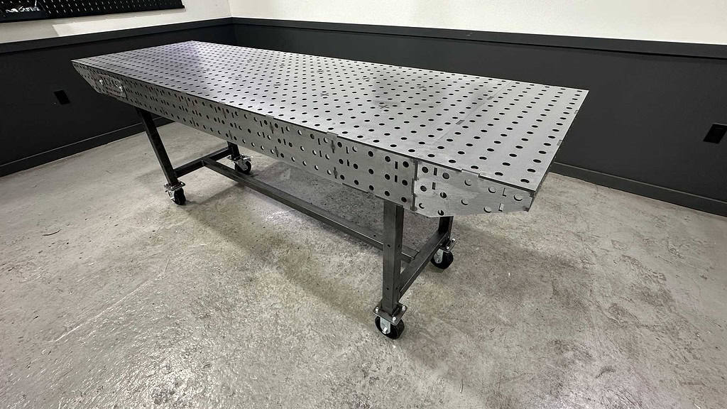 Welding Table – 30″ x 80″ Fully Fabricated Weld Tables • Texas Metal Works
