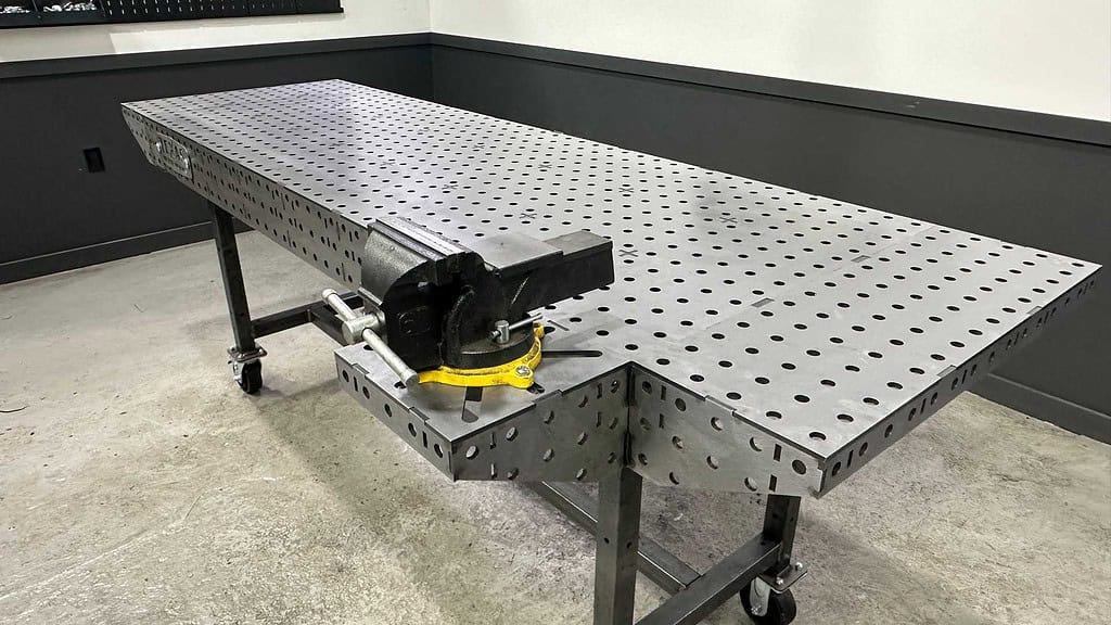 Welding Table – 30″ x 80″ Fully Fabricated Weld Tables • Texas Metal Works