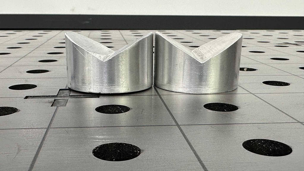 Aluminum V-Block (120°) • Texas Metal Works