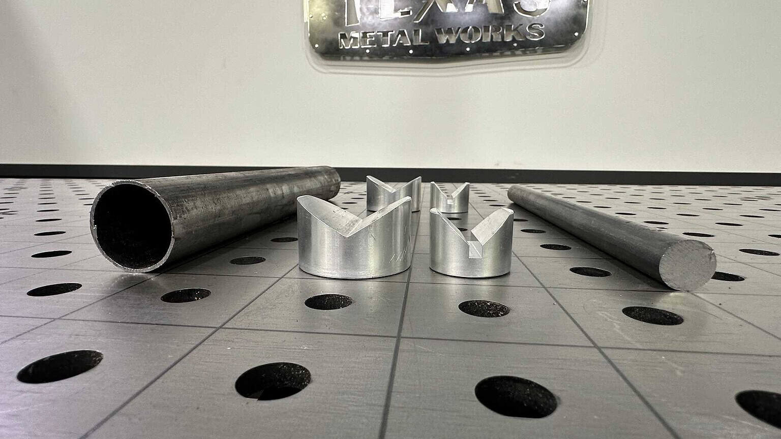 Aluminum V-Block (120°) • Texas Metal Works