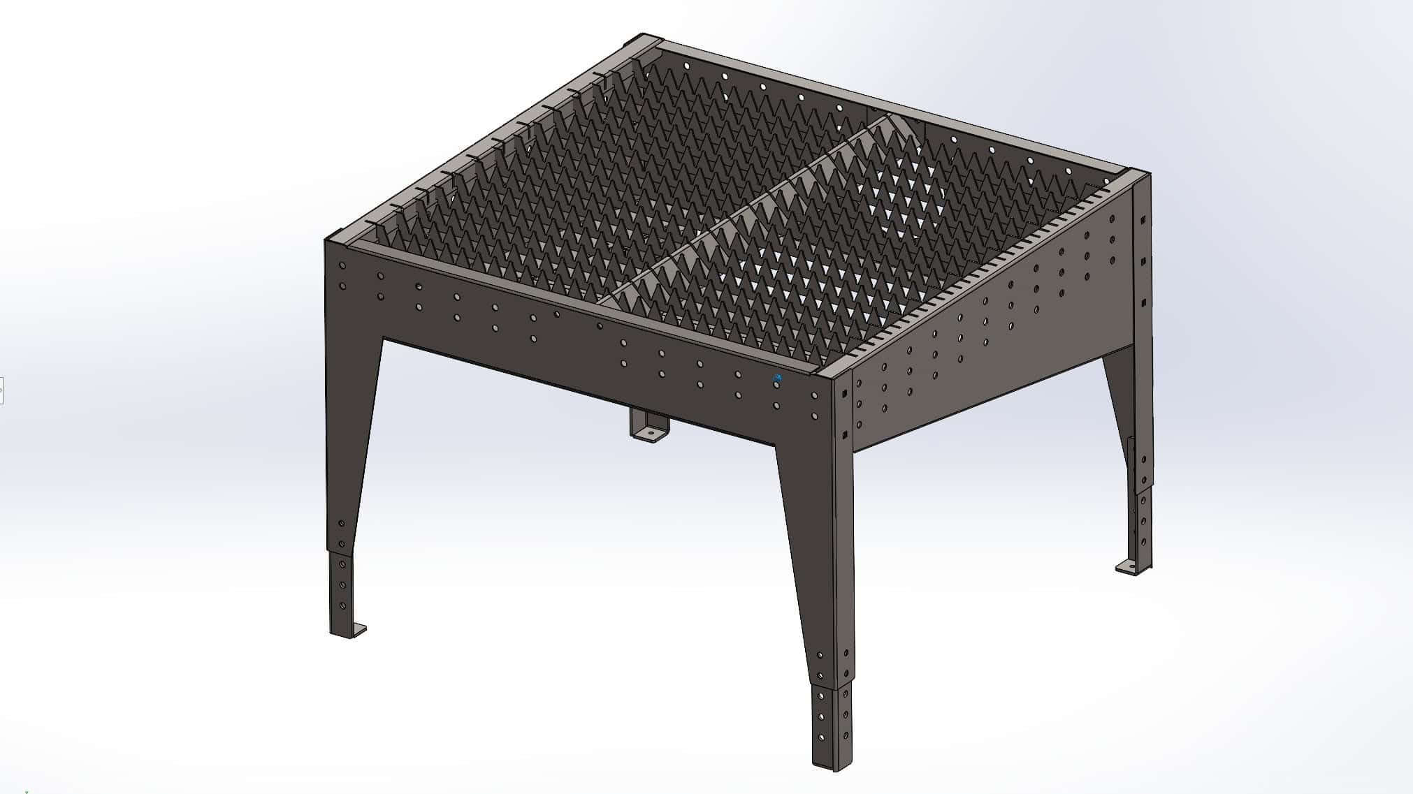 Heavy Duty Plasma Cutting Table - Manual or CNC • Texas Metal Works