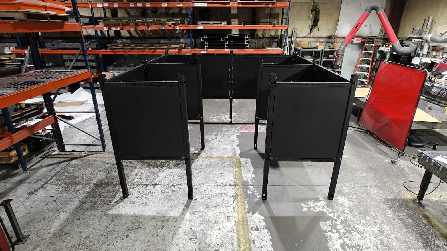 ModPro Welding Booth – Single Station – Texas Metal Works