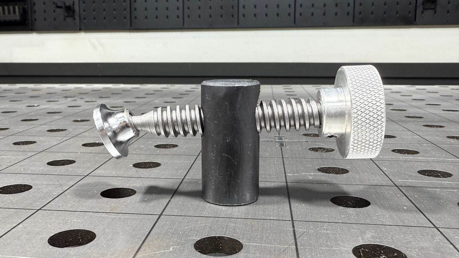 Side Clamp w/ Knurled Handle • Texas Metal Works